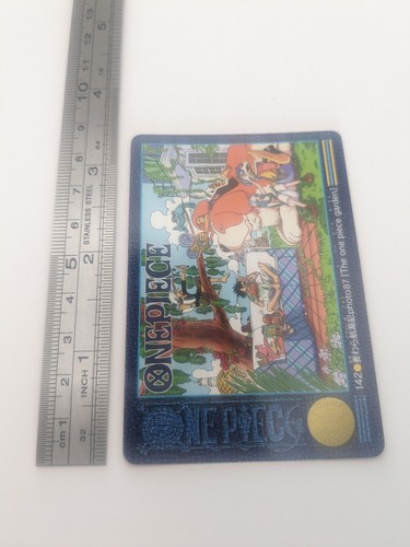 Luffy Chopper Vivi One Piece 142 Visual Adventure Carddass frontispiece ...
