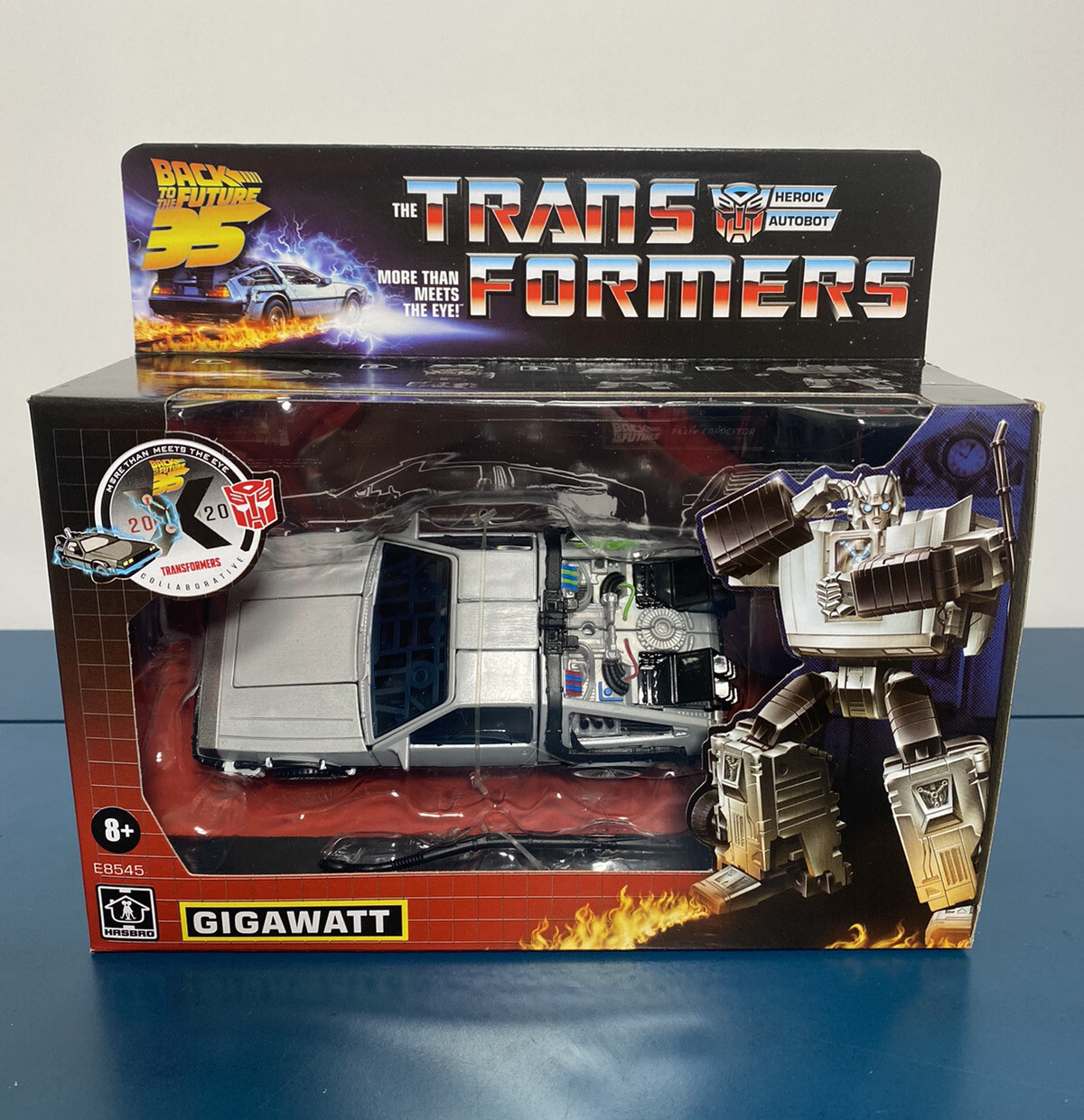 Transformers X Back to the Future 35th Anniversary: GIGAWATT (1982 DMC ...