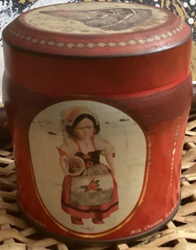 Scribbans Kemp Finest Quality Chocolate Biscuits Vintage Tin Dolls Of ...
