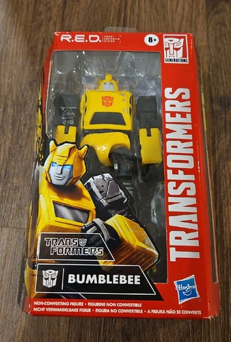 Transformers R.E.D. Robot Enhanced Design Bumblebee 6" Action Figure ...