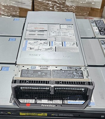 DELL POWEREDGE M640 BAREBONES BLADE SERVER 2x gold 6140 256gb rams | eBay