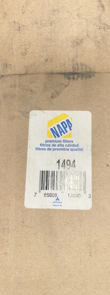 NAPA 1494 Hydraulic Fluid Filter 1 | eBay