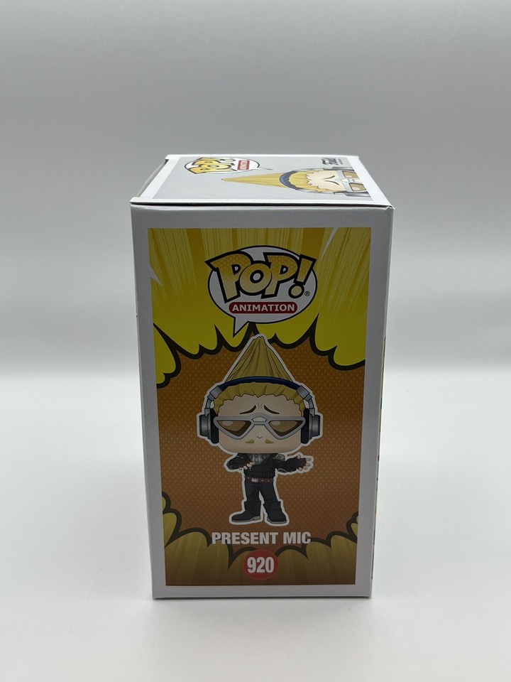 Funko Pop! Present Mic #920 [Signed with JSA COA] My Hero Academia | eBay