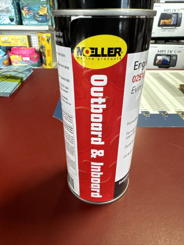 Moeller 025107 Engine Paint, Evinrude Blue Metallic | eBay