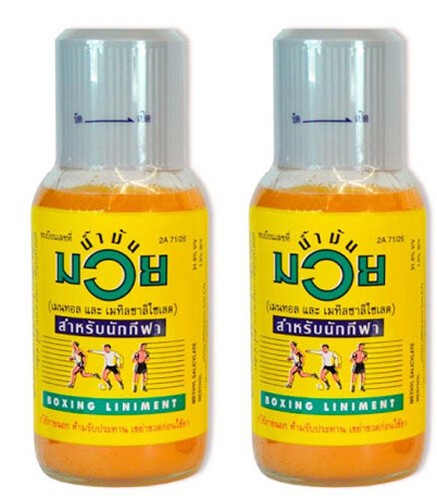 450ml x 2 Namman Muay Thai Boxing Liniment Thai Oil Kickboxing Oil | eBay
