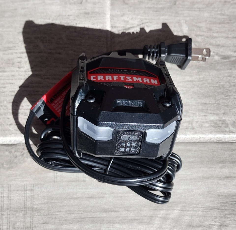 CRAFTSMAN CMCB101 V20 OEM 20V MAX 20 Volt Lithium-Ion Battery Charger ...