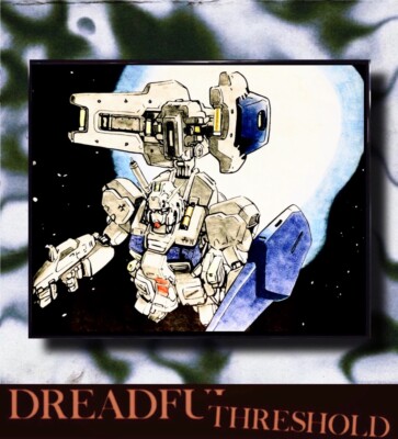 Mobile Suit Gundam Anime Hand-Drawn Poster Wall Art Drawing (16x20 ...