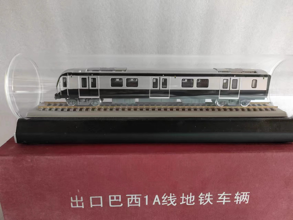 1/87 Brazil Line 1A Subway Vehicles Metro Passenger Train Railways ...