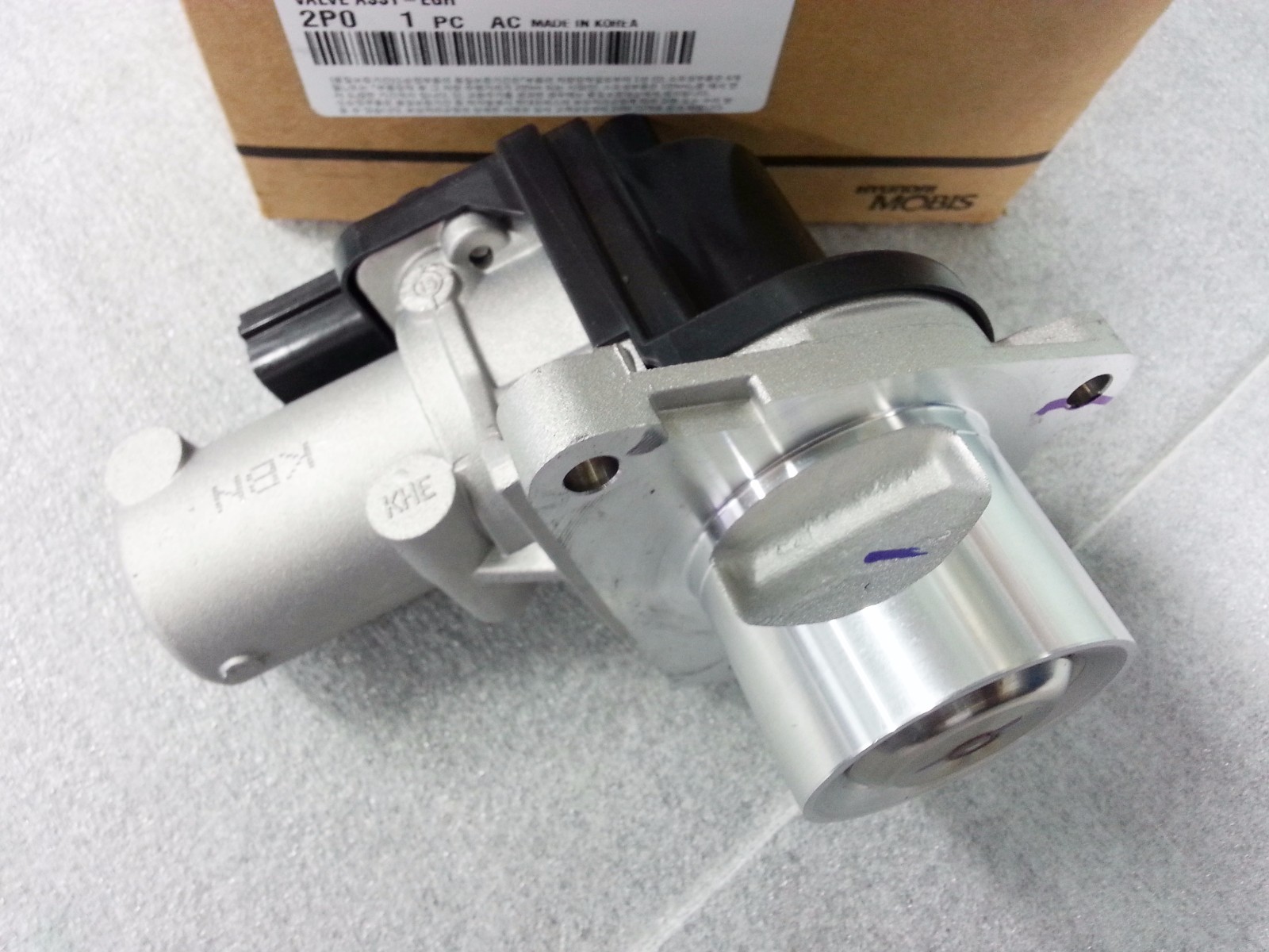 EGR Valve 1p Gasket 1p For Hyundai Santa FE 2.0L 2.2L Diesel 2010 ...