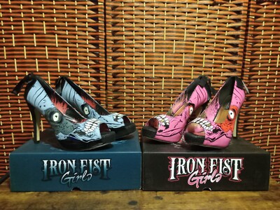 Iron Fist Zombie Heals 2 Pairs size 11 Gold digger and Limited Edition ...
