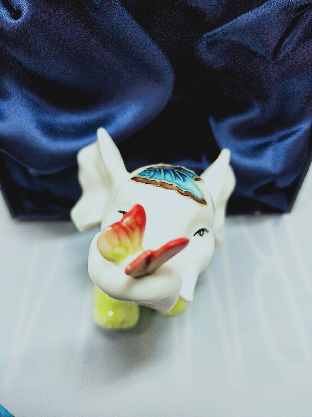 Old Tupton Ware Elephant 🐘 Walking Rhododenron with Butterfly 🦋 | eBay