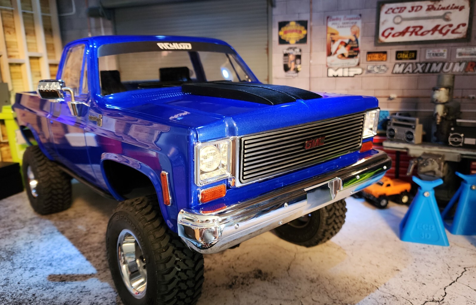 ECB 3D Printing Custom Billet Grille for RC4WD K10 & Blazer | eBay