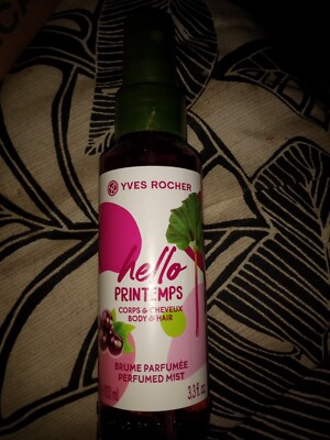 yves rocher hello printemps body and hair perfumed mist | eBay
