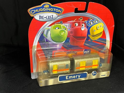 Brand New TOMY Chuggington Die-Cast Emery Cars Sealed Silver, Orange ...