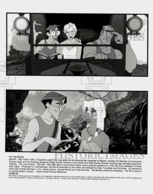 Press Photo "Atlantis: The Lost Empire" Animated Movie Scenes ...