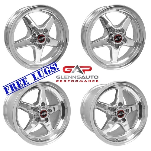 Race Star Drag Pack 15x8/15x3.75 for 2004-06 GTO (Polished) - 4 Wheel ...