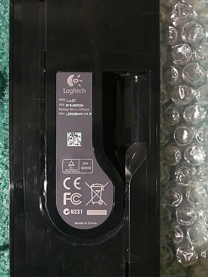 Logitech L-LG7 Remote Charger Cradle Dock w/ Charger | eBay