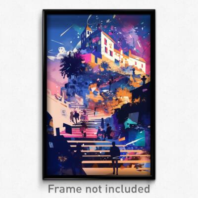 French Movie Poster - Bright Intersection (France Retro Film Art Print ...