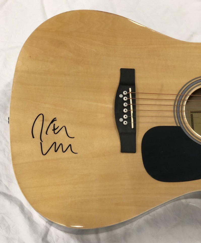 Keith Urban Signed Autographed Blue Ain’t Your Color Full Size Guitar ...