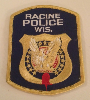 Vintage Racine Wisconsin Police Department Shoulder Patch | eBay