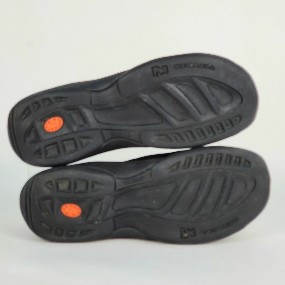 Merrell Shoes Womens 7.5 Primo Moc II Midnight Nubuck Leather Slip On ...