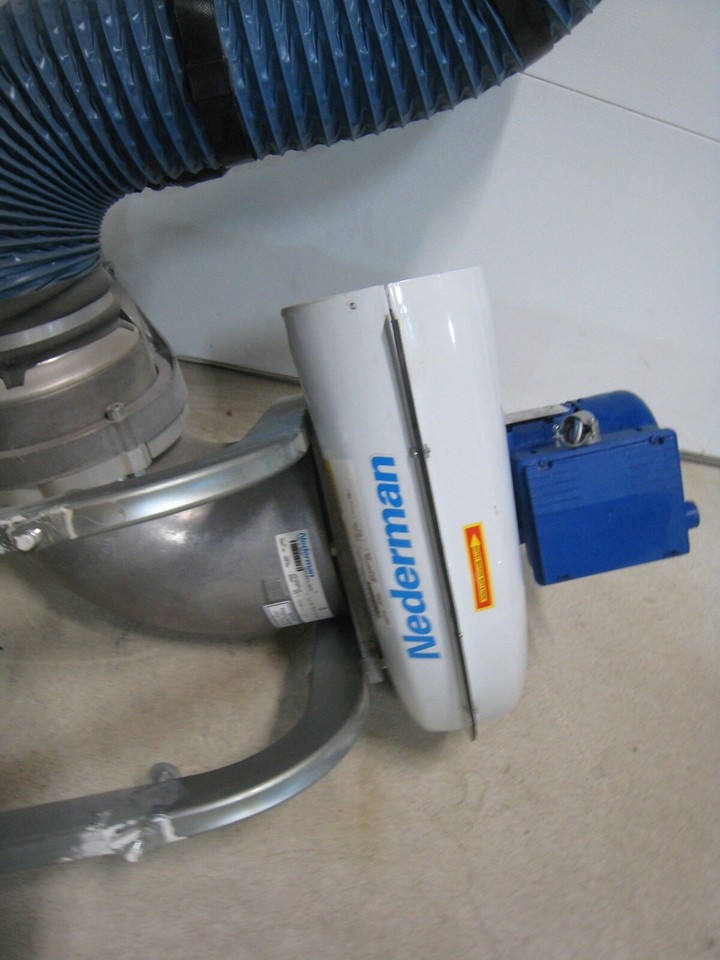 Nederman Extraction ARM Vehicle Exhaust Extraction w/ blower N24 1 HP W ...