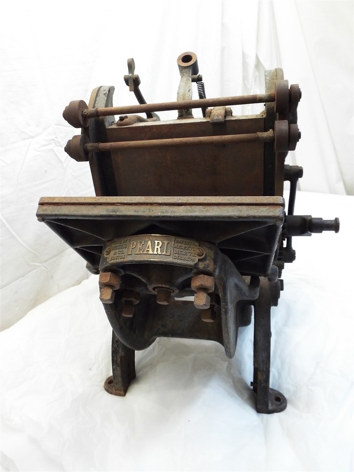 Golding Pearl No. 1 Desktop Table Top Printing Press Letterpress Print ...