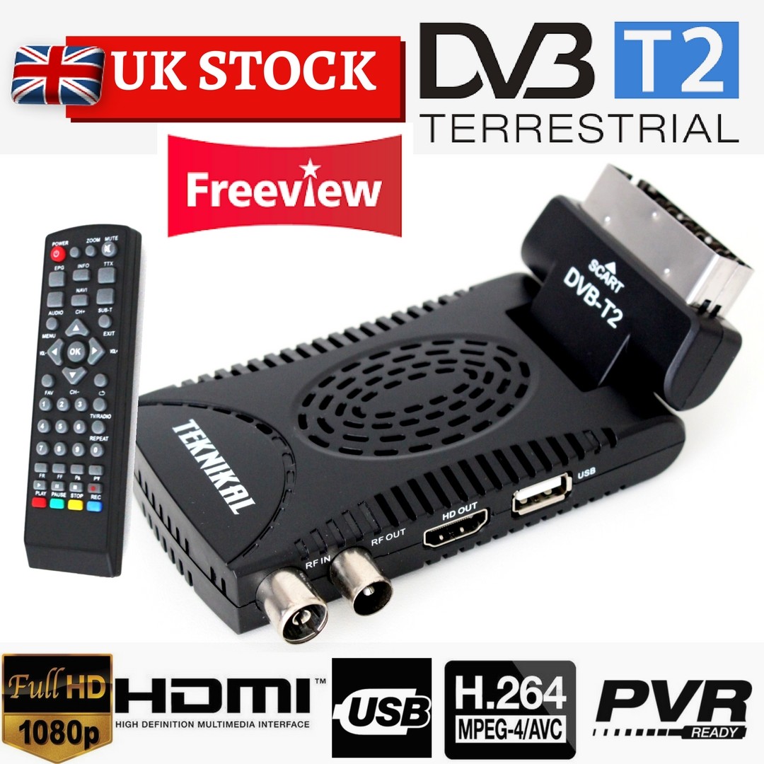 TEKNIKAL HD Scart Freeview Receiver & | Grelly UK