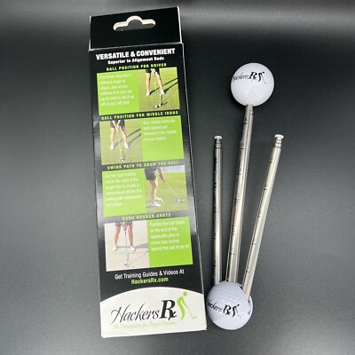 Swing Trainer Golf Ball Position Tool Driver PGA Practice Aim Stance ...