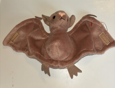 RARE Ty Beanie Baby "BATTY" the Bat 1996, Retired! Original Tag With ...