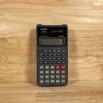 Casio fx-115s VPAM Black Portable Two Way Power Complex Scientific ...