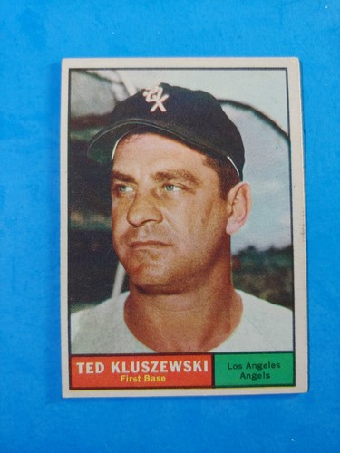 1961 TOPPS BASEBALL #65 TED KLUSZEWSKI EX WHITE SOX | eBay