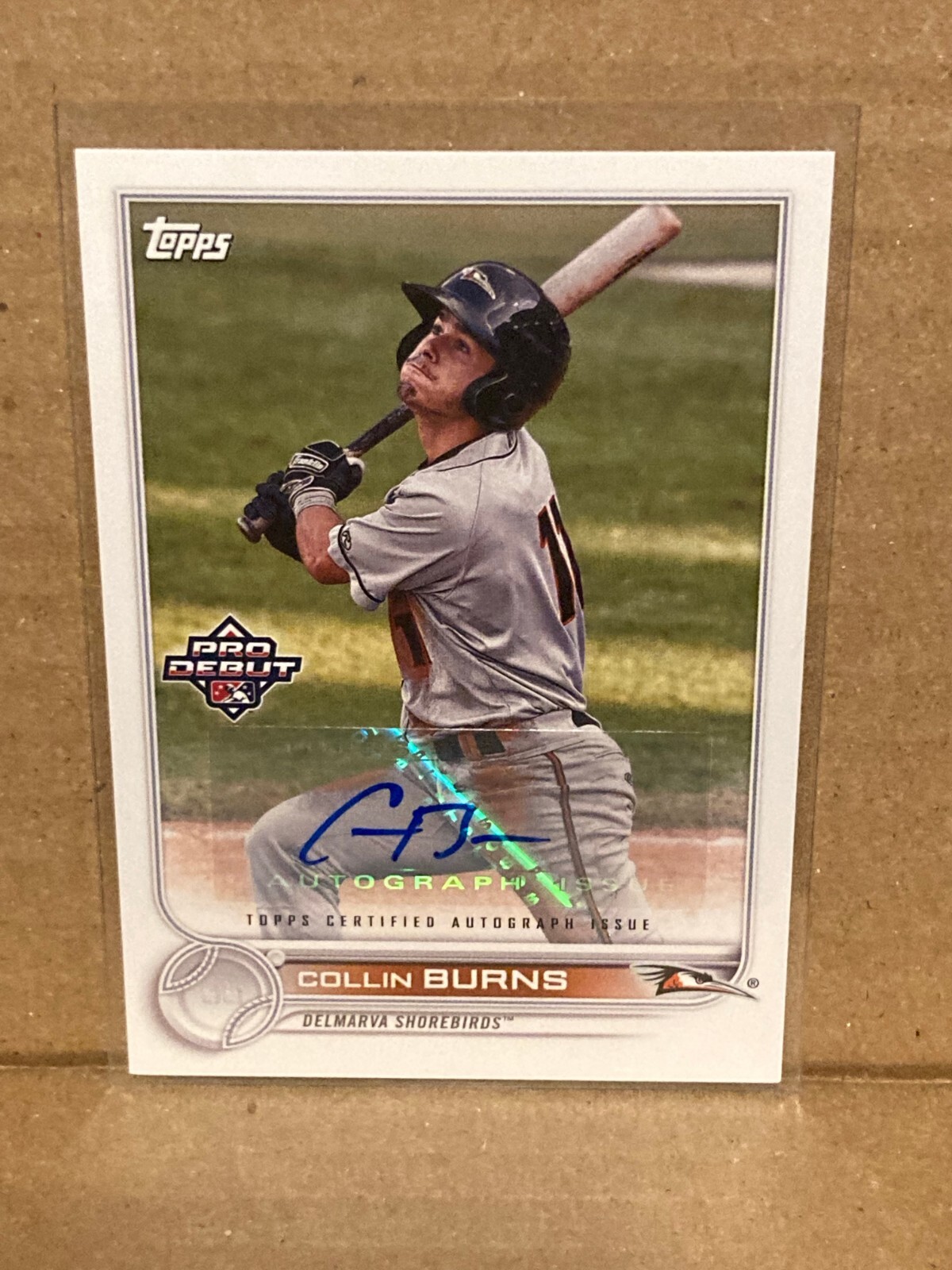 Collin Burns 2022 Topps Pro Debut Base Auto Autograph PD-199 | eBay