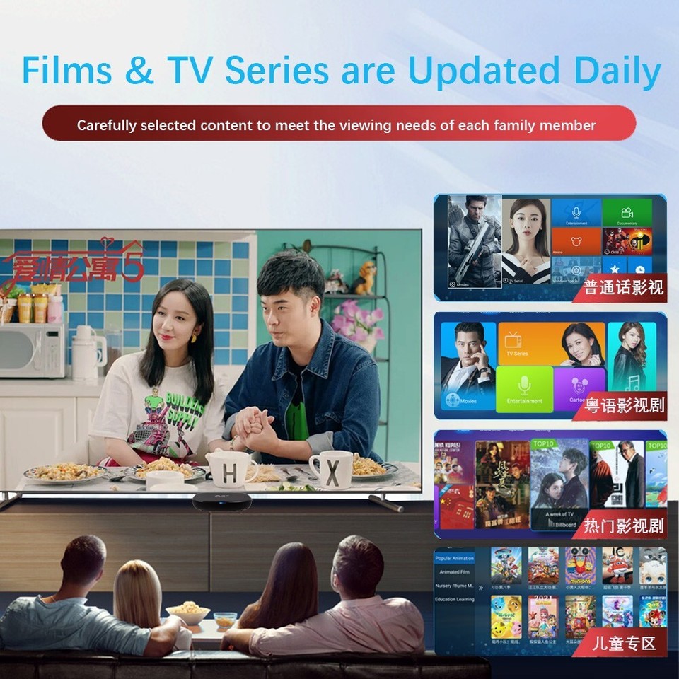 A3 PRO II Chinese TV BOX S905X3 Dual Band Wi-Fi 2G+64G Storage Android ...