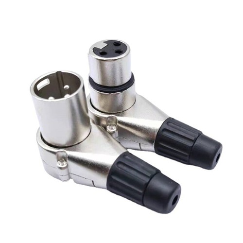 10 Pcs 3 Pin Adapter Metal Male/Female Multi-directional Connector | eBay