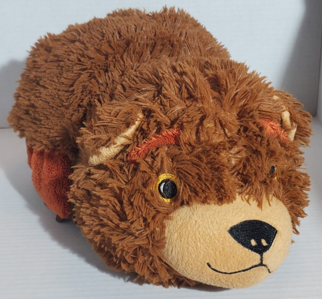 Flip Pets 20" Giggles Grizzly Bear Drake Dragon Plush Stuffed Animal ...