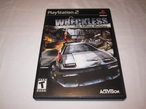 Wreckless: The Yakuza Missions (Playstation PS2) Black Label Complete ...