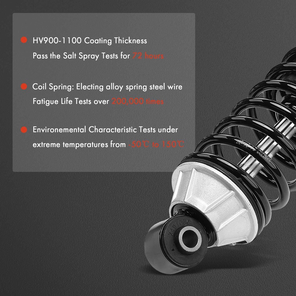 Rear Left & Right Complete Strut & Coil Spring Absorbers for Dodge ...