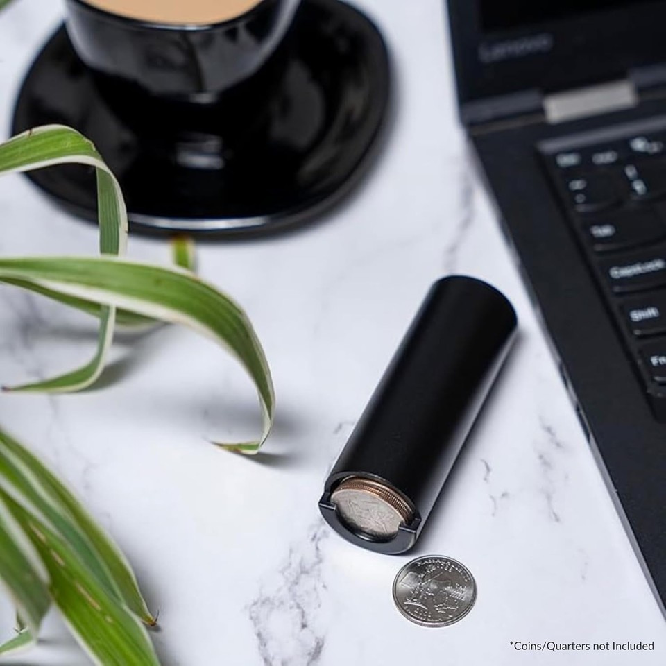 Beer City Billiards Coin Holder Quarter Dispenser | Aluminum | Black ...