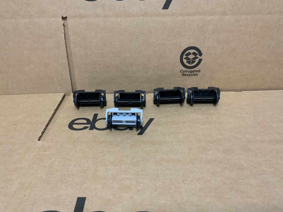 LEGO TRAIN WHEEL Assembly Housing Railroad 9v RC - No 2878 - QTY 5 | eBay