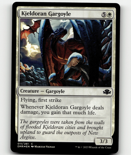 MTG Kjeldoran Gargoyle FOIL Dominaria Remastered Common | eBay