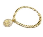 Hip Hop NBA YoungBoy 4KT Pendant & 10mm 18" 20" 24" 30" Cuban Chain ...