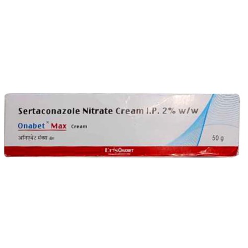 Crème au nitrate Onabet Max Sertaconazole 2 x 50 g traitement des ...