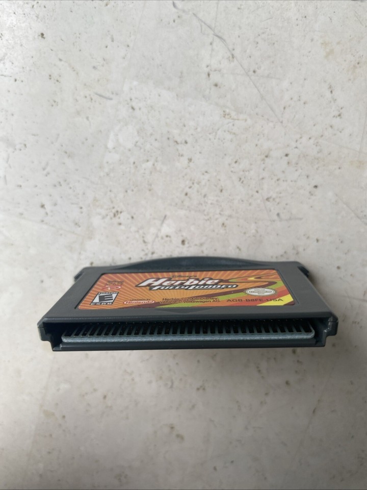 Herbie Fully Loaded (Game Boy Advance GBA) Original Game Cartridge Only ...