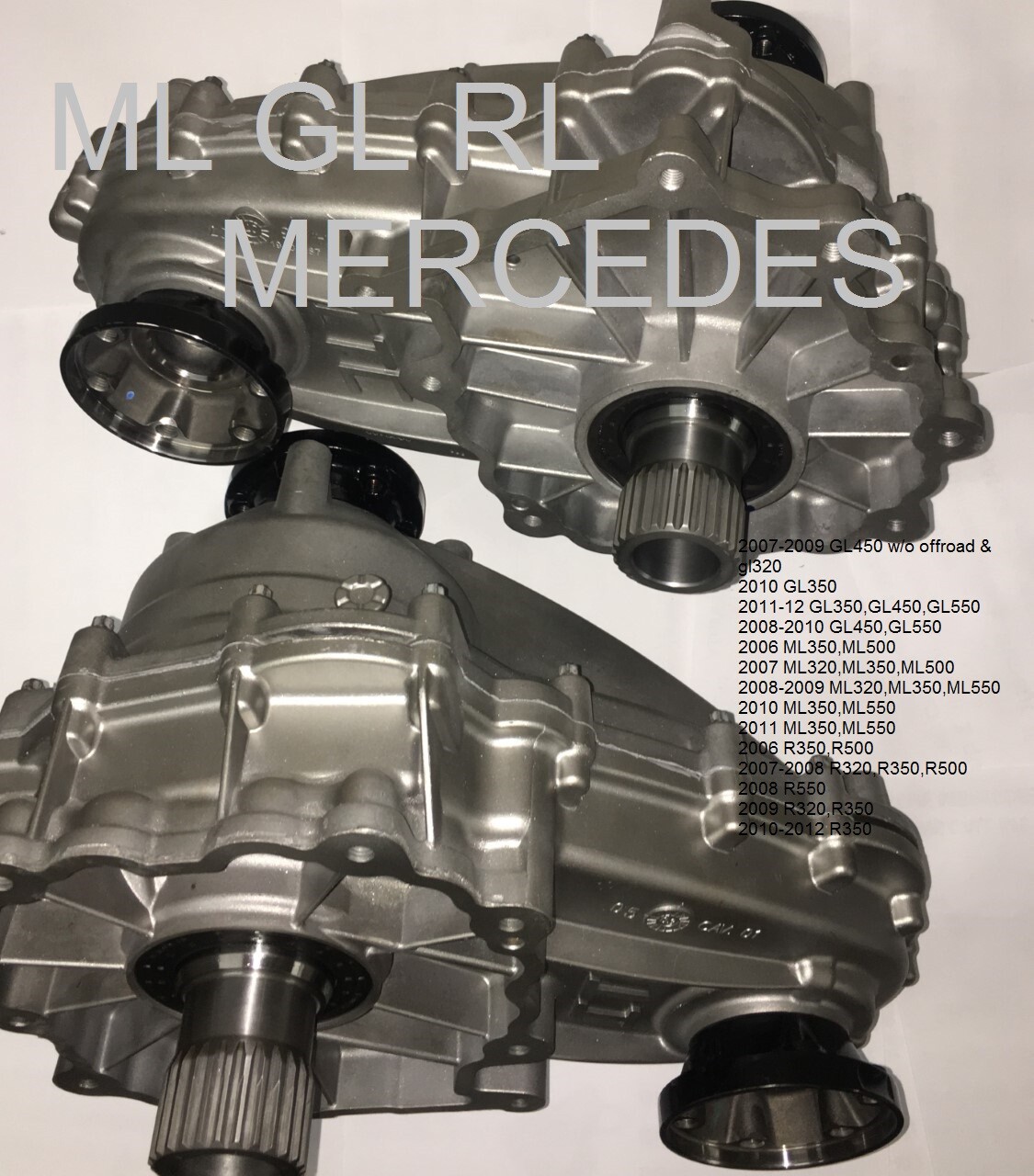MERCEDES GLE63 AMG 5.5L TRANS TRANSFER CASE 2512803400 2512802200 OEM ...