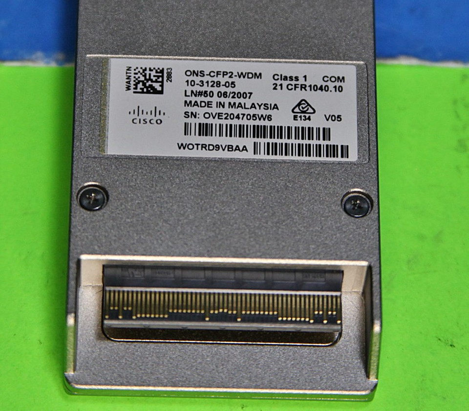 ONS-CFP2-WDM Cisco 10-3128-05 100G QPSK 200G 8-QAM 200G 16-QAM WDM CFP2 ...