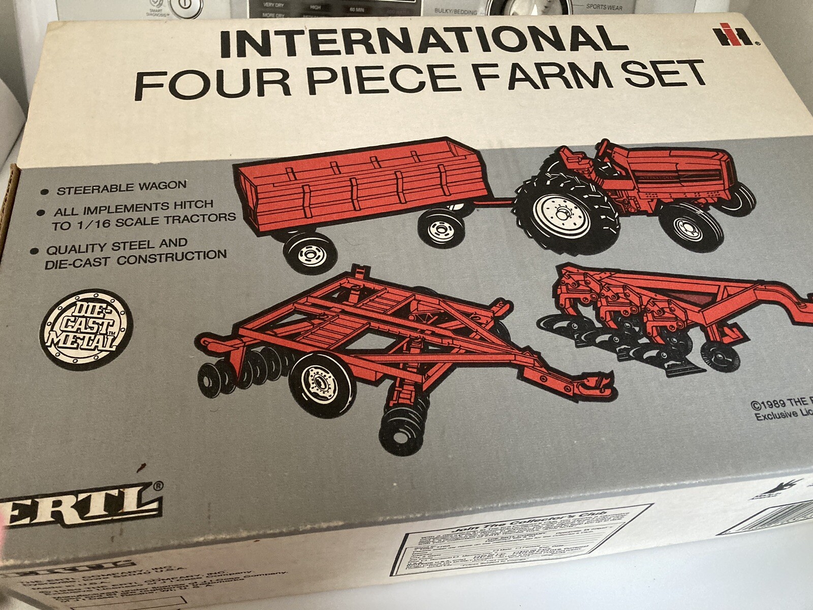 ERTL Farm Toy Playset Die-Cast Set Farm Equipment | eBay
