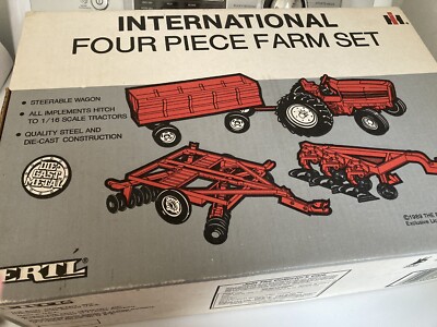 ERTL Farm Toy Playset Die-Cast Set Farm Equipment | eBay
