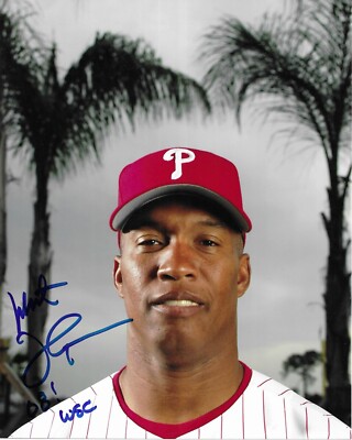 MILT THOMPSON "08 WSC" Signed Autographed 8x10 Photo Philadelphia ...