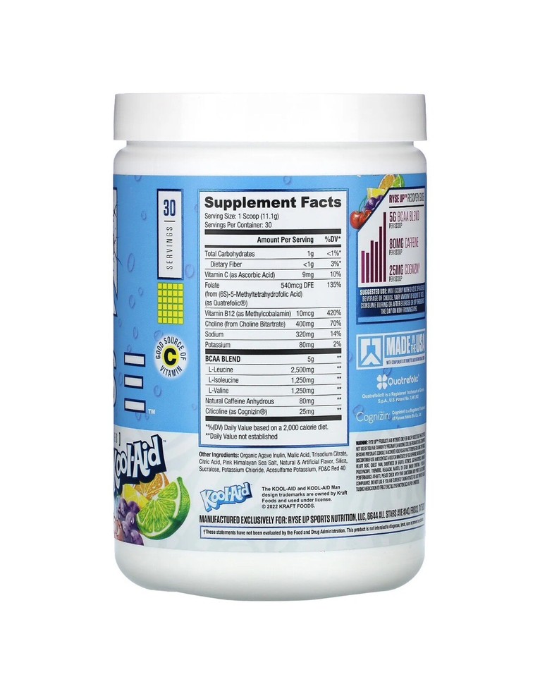 Element Series, BCAA Focus, Kool-Aid, Tropical Punch, 11.7 oz (333 g ...